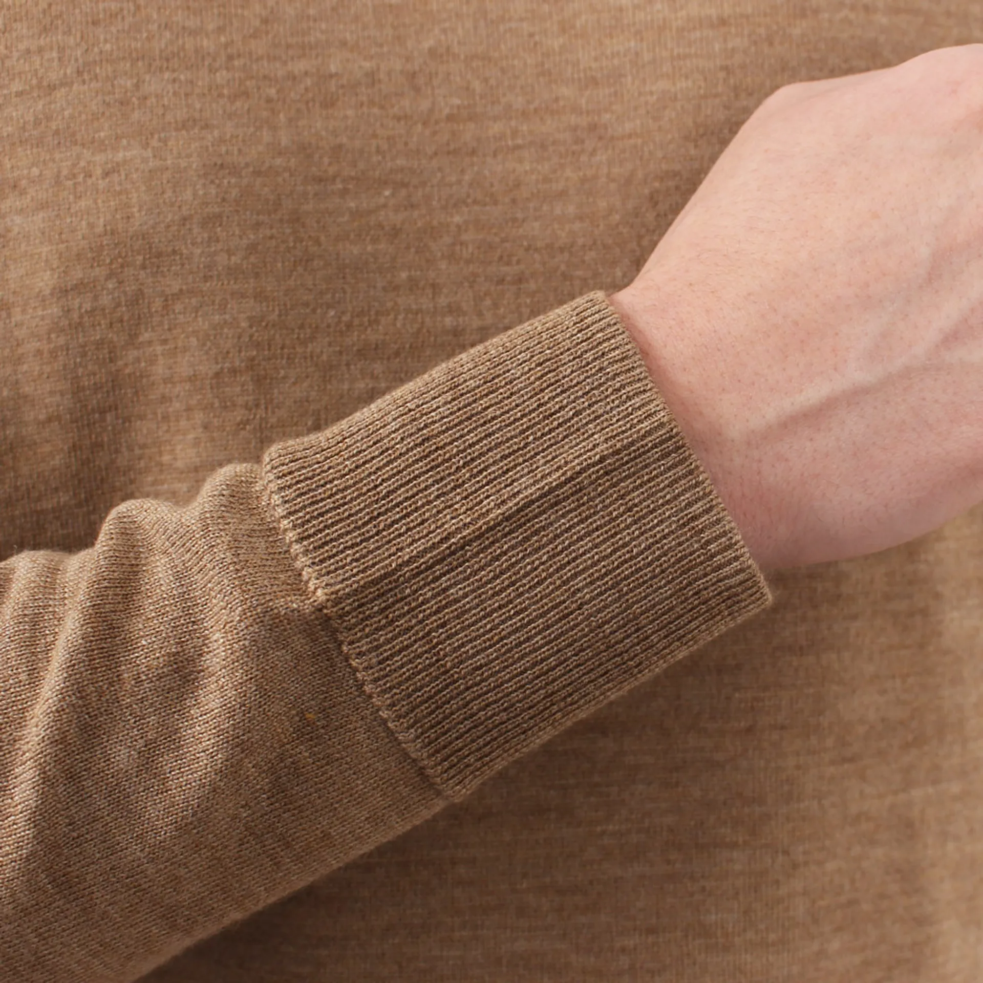 Belstaff Dark Sandstone Kerrigan Crew Neck Jumper at Pritchards Belstaff Dark Sandstone Kerrigan Crew Neck Jumper at Pritchards
