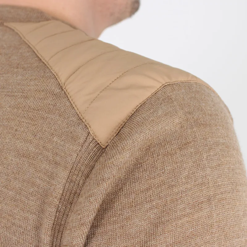 Belstaff Dark Sandstone Kerrigan Crew Neck Jumper at Pritchards Belstaff Dark Sandstone Kerrigan Crew Neck Jumper at Pritchards